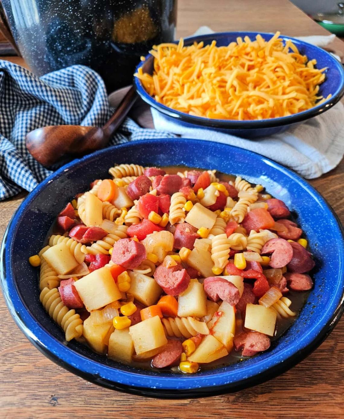 Campfire Hot Dog Stew - My Homemade Roots